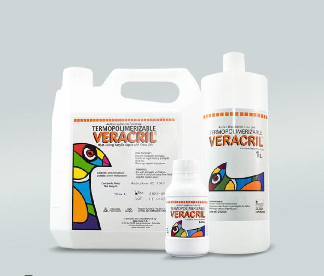 ACRILICO LIQUIDO TERMO VERACRYL – Almacen Dental Alvarez